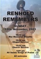 Renhold Remembers :: Renhold Parish Council